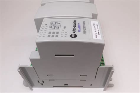 Allen Bradley 2080 Lc20 20awb Micro820 Ethernet Plc 12 Inputs 8 Output Plc Barn