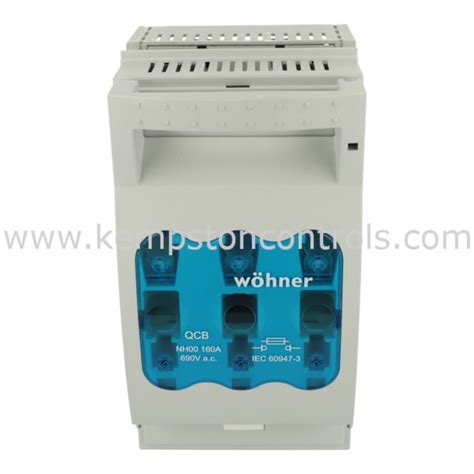 Wohner 33198 Wohner Fuse 160a Disconnector Kempston Controls