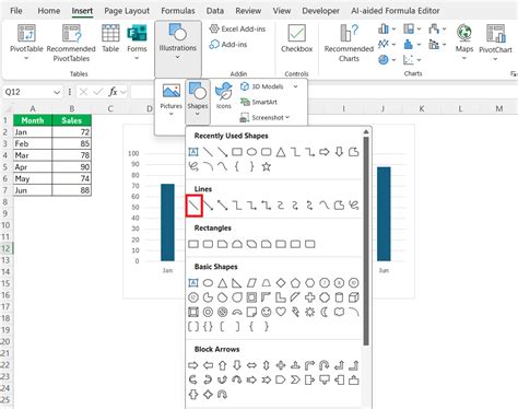 How To Add Line To Excel Graph Step By Step Guide Myexcelonline