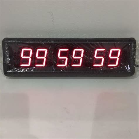 Indoor LED Digital Timer Display Furniture Home Living Lighting Fans Lighting On Carousell