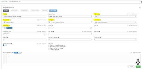 How To Use A Survey To Provide Extra Variables In Ansible Tower Awx