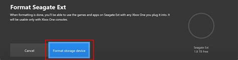 Confirm To Format External Hard Drive