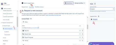 assignee field not coming up when creating a ticke