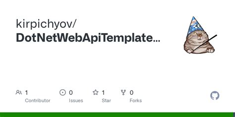 GitHub Kirpichyov DotNetWebApiTemplateProject