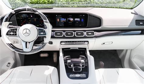 New Mercedes Benz Gls 600 Maybach 4matic 2021 White Black Inside Two