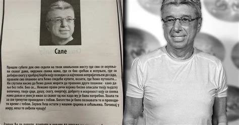 "Prošle subote dok smo sedeli i pravili planove...": Potresni oporštaj ...