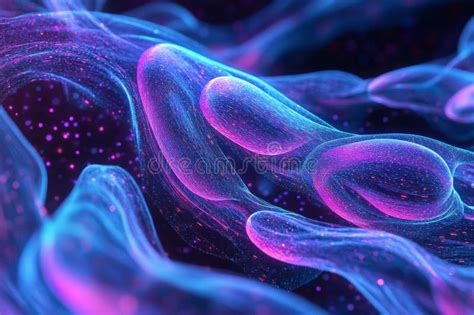 A Mesmerizing Visualization Of Futuristic Data Streams Flowing Through A High Tech Neural Matrix