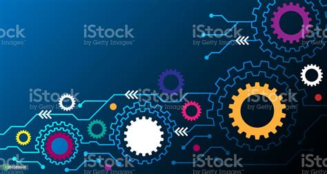 기어 엔진 작동 기계 개념미래 기술 기계 엔지니어링 기호 산업 개발 비즈니스 솔루션 아이디어 Ep3 기어 기계 부분에 대한 스톡 벡터 아트 및 기타 이미지 Istock