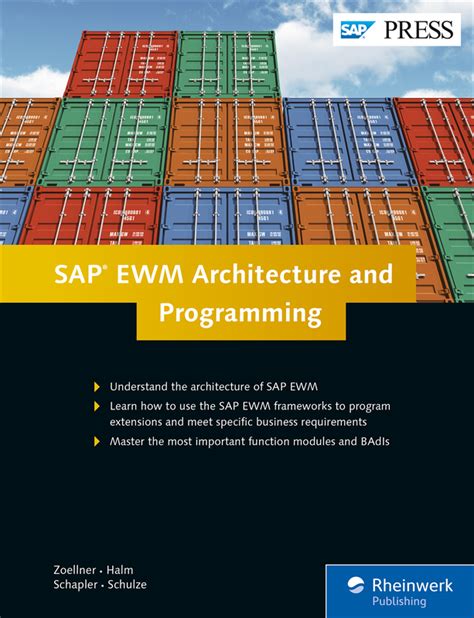 SAP EWM Extended Warehouse Management Programming By SAP PRESS