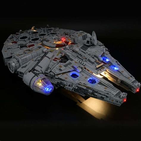 Yeabricks Led Kit Yeabricks Diy Led Light Up Kit For Star Wars Millennium Falcon