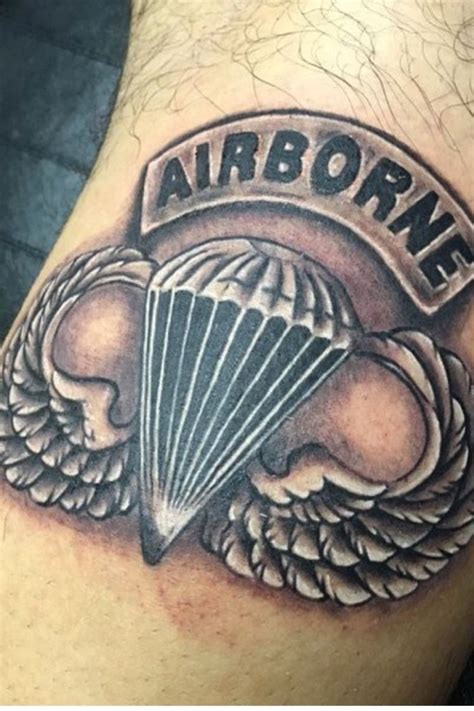 Airborne Tattoos Jump Wings