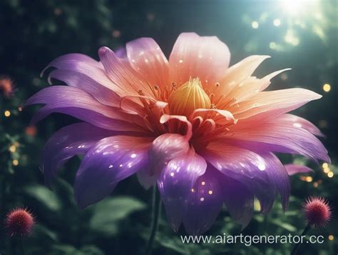 Enchanting Blossoms in the Garden | AI Art Generator