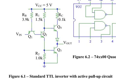 Solved 3 Simulate The TTL Inverter Circuit Of Figure 6 1 Chegg Com