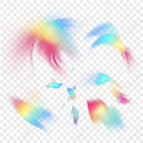 Holographic Abstract Rainbow Light Effect An Abstract Light Effects
