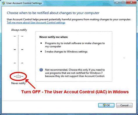 Turn User Account Control Uac On Or Off In Windows Os Mindstick