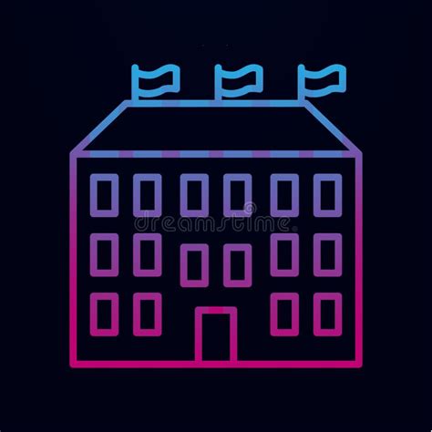 School Nolan Icon Simple Thin Line Outline Vector Of School Icons For Ui And Ux Website Or