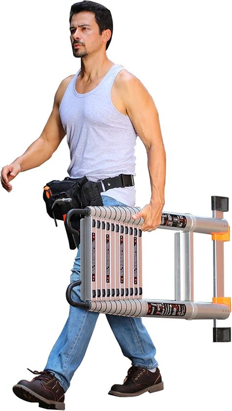 Telescoping Extension Ladder Telescoping Ladder Industrial Household