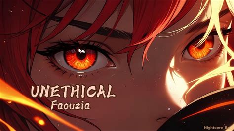 Nightcore Unethical Lyrics Youtube