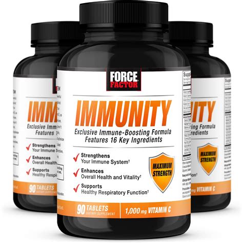 Buy Force Factor Immune Support Booster With Elderberry And 1000mg Of