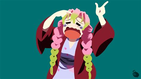Mitsuri Kanroji In Vibrant 4k Demon Slayer Ultra Hd Anime Wallpaper