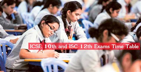 CISCE Exam Date Sheet Announced For ICSE And ISC Babes Alma Matters