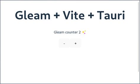 Building A Hybrid Native Application With Gleam And Tauri Wesley Moore
