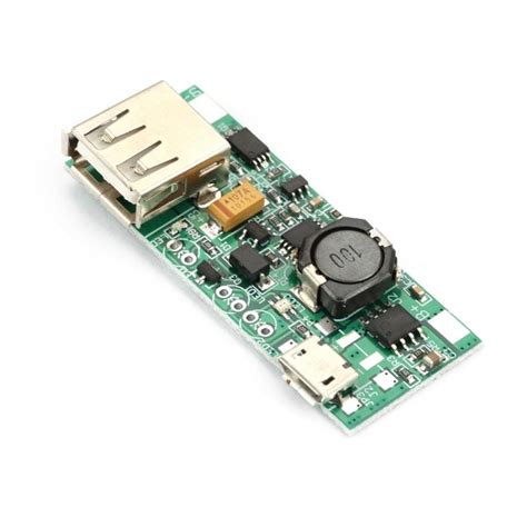 Li Ion Battery To 5V USB Charging And Power Supply Board DaakyeTech