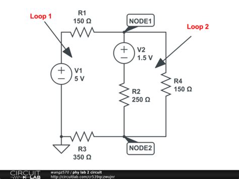 Phy Lab Circuit CircuitLab