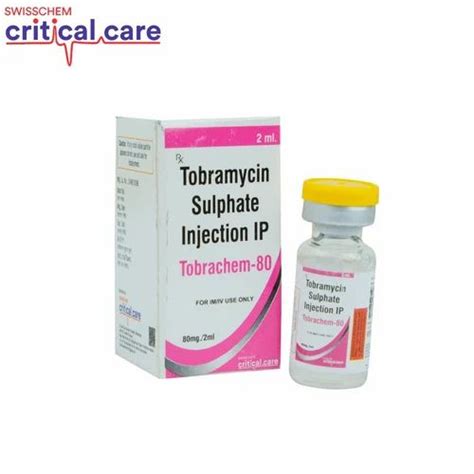 Tobramycin 40 Mg Injection 2 Ml At ₹ 135piece In Panchkula Id