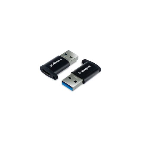 2 Pack Usb C To Usb A 3 0 Converter Adapter Integral Memory