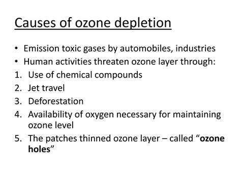 Ozone Depletion Sociology Ppt