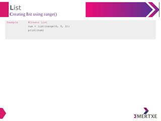 Python Programming List And Tuples PDF