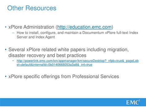 ppt documentum xplore fundamentals and troubleshooting powerpoint