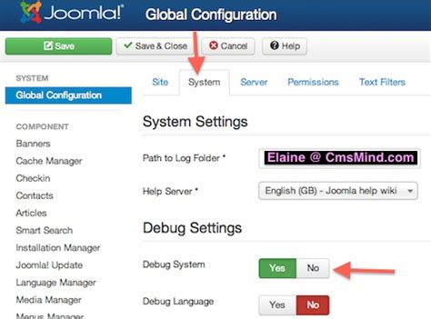 Joomla Tutorial How To Turn On Debug Mode In Joomla
