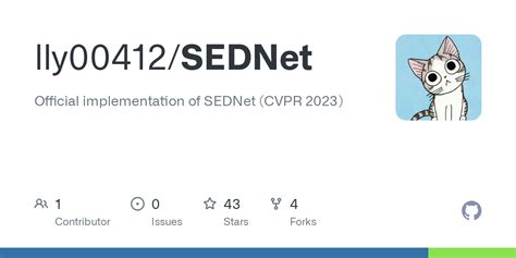 GitHub Lly SEDNet Official Implementation Of SEDNet CVPR