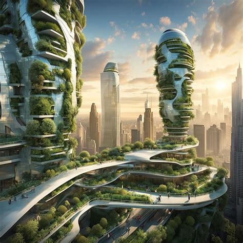 Realistic Illustration Of Future Earth Premium Ai Generated Image