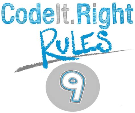 Codeitright Rules Explained Part 9 Software Quality Matters Submain