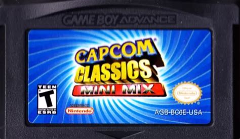Capcom Classics Mini Mix Box Covers Mobygames Capcom Classics Mini Mix Box Covers Mobygames