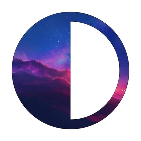 Premium Photo Image Icons Circle Half Stroke Galaxy Gradient Colors