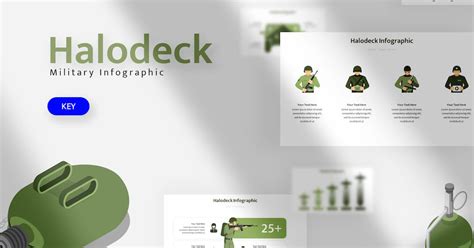 Halodeck Infographic Keynote Template Incl Military And Presentation Envato Elements