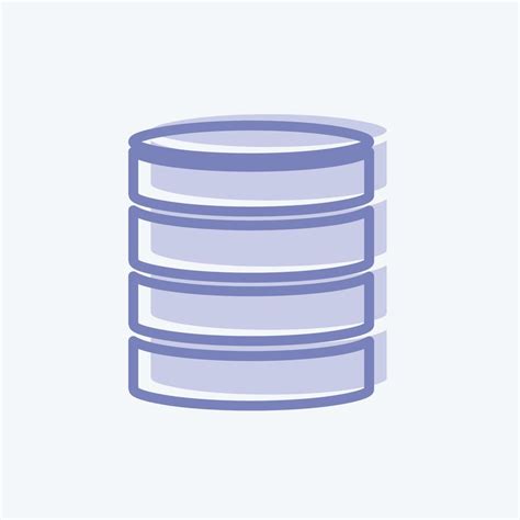 Icon Unstructured Data Suitable For Data Analytics Symbol Two Tone