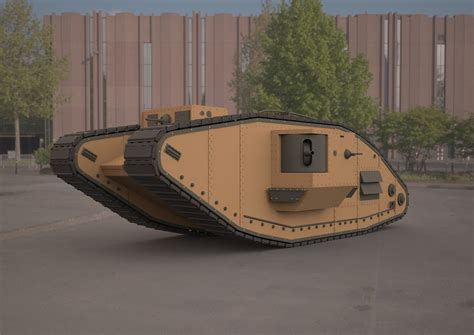 3d Mark V Tank 3d Model Turbosquid 2067077