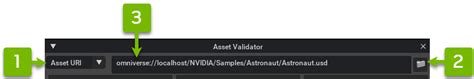 omni asset validator ui — omni asset validator