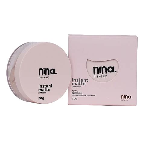 Po Solto Facial Instant Matte Nina Makeup Favorita Loja De Maquiagem