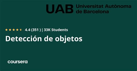 Detecci N De Objetos Coursera
