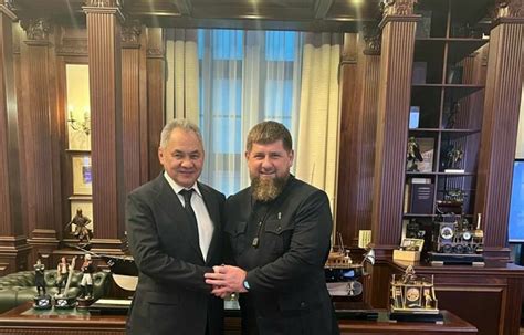«Верный соратник Путина Кадыров поздравил Шойгу с днем рождения Капитал страны Дзен