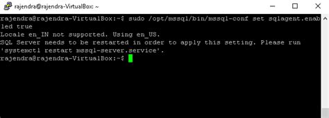 SQL Server Installation On Ubuntu Without A Docker Container