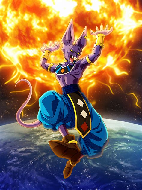 Beerus Dokkan Battle Hd By Clannadan On Deviantart
