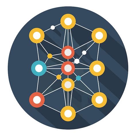 Modern Flat Color Network Vector Icon For Digital Communication And Connectivity Premium Ai