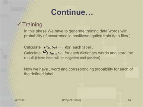 Sentiment Analysis Using Naive Bayes Classifier Pptx Computing